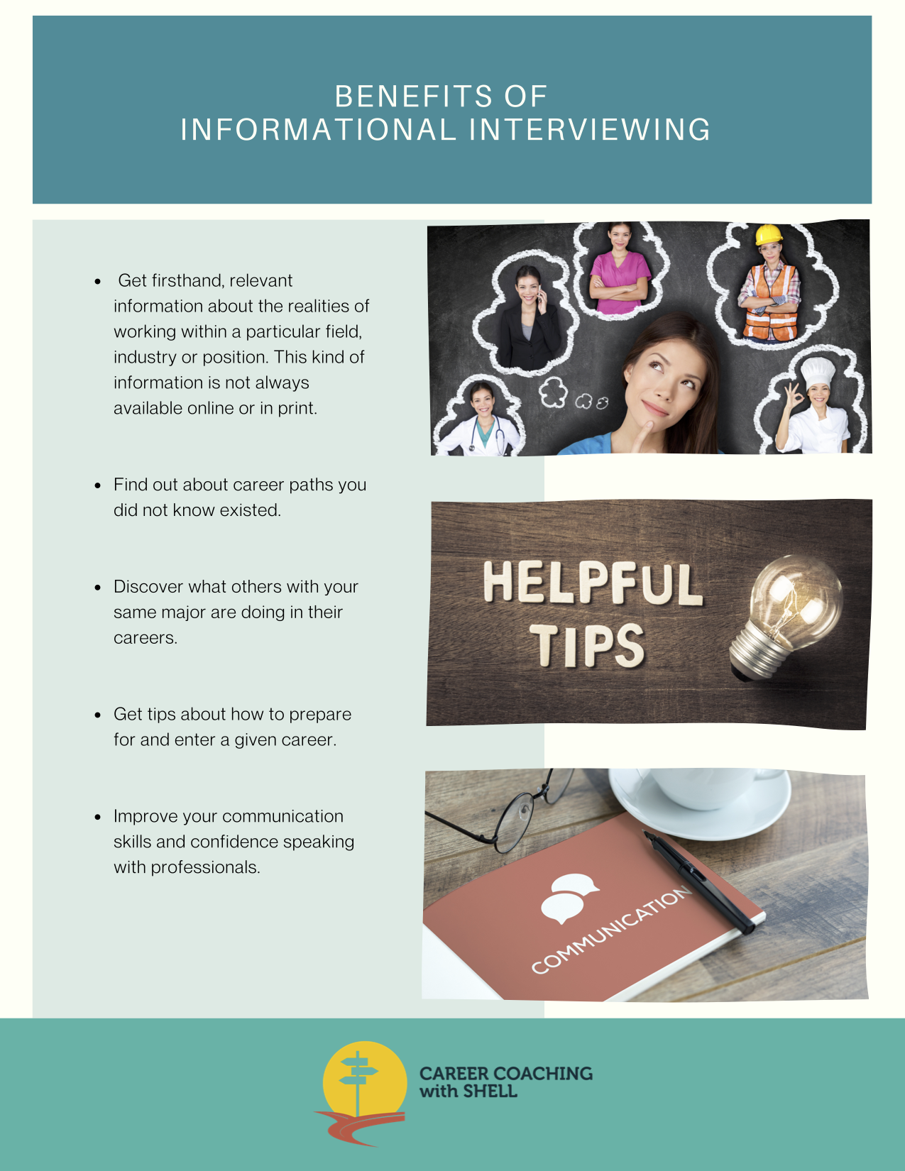 Informational Interview eBook - Career Coaching with Shell